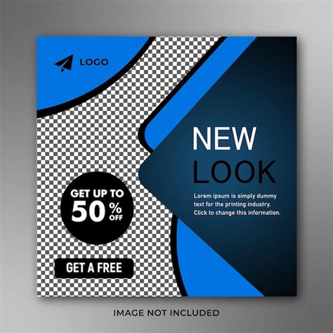 Premium Vector Social Media Post Design Template