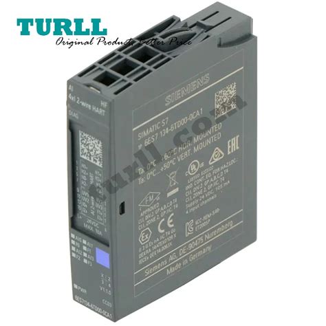 SIEMENS SIMATIC ET 200SP Analog Input Modules AI 4XI 2 Wire HART High Feature 6ES7134 6TD00 0CA1