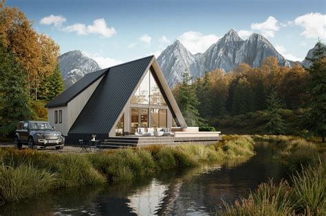 The A Frame Luxurious Modern Design Zook Cabins
