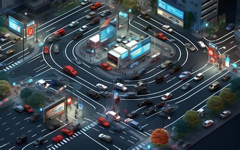 Premium Ai Image Smart Traffic Management Navigating Efficiency