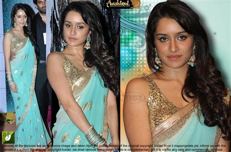 Online Shraddha Kapoor Aashiqui 2 Fem Chiffon Saree Tm01 Prices