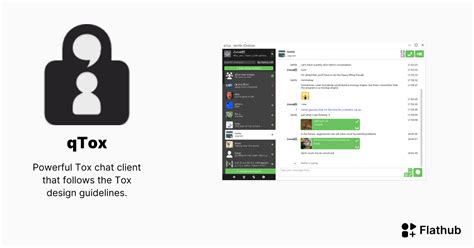 install qtox on linux flathub