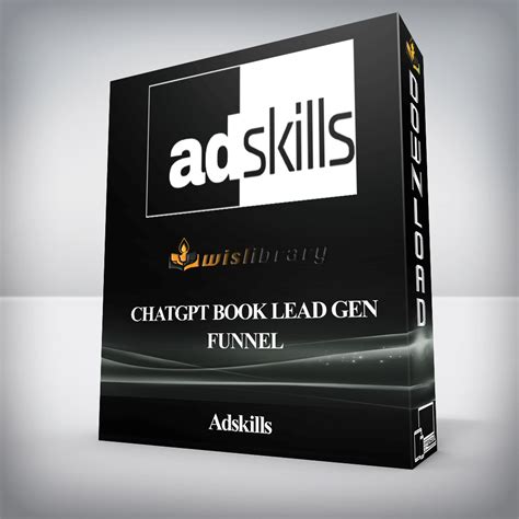 Adskills Chatgpt Book Lead Gen Funnel Wisdom Library