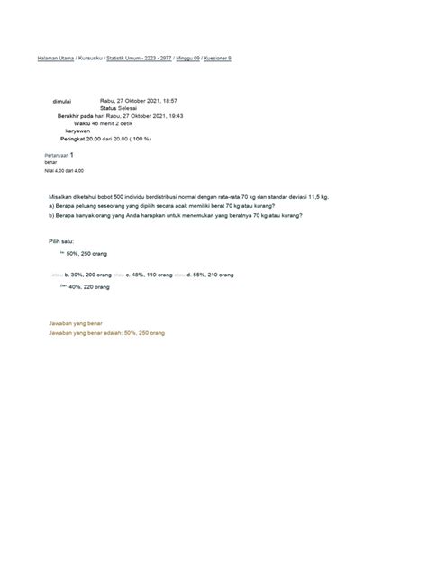 Distribusi Binomial Pdf Karier And Perkembangan