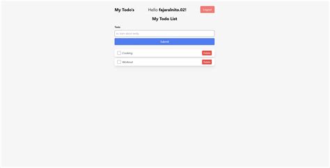 Fajar Alnito Full Stack Developer
