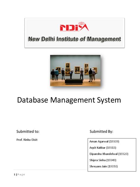 Dbms Project 2020 Pdf Data Management Databases