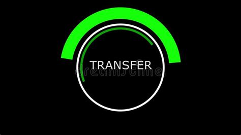 Circle Loader Graphic Elements Abstract Beautiful Circle Loading Animation Background Stock