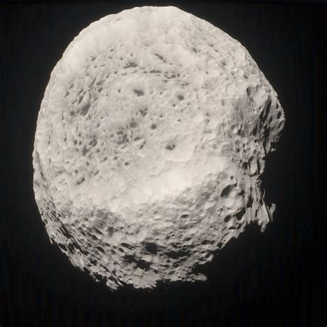 Hyperion Cassini Nac View Taken On 2011 08 25 Distance 5… Flickr