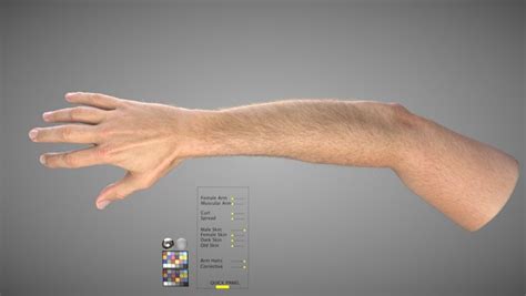 Modelo 3d Múltiples Brazos Desnudos Completamente Equipados Turbosquid 2033742