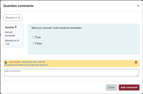 Moodle 4 Improvements To Assignments And Quizzes Learning At City