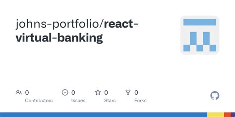Github Johns Portfolioreact Virtual Banking