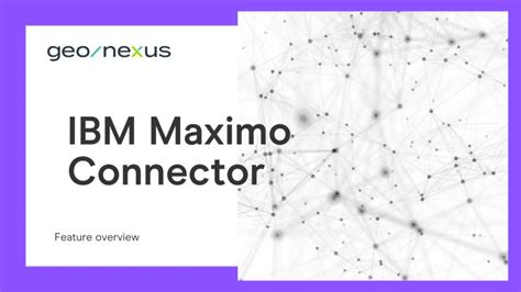 Geonexus On Linkedin Maximo Gis Cis