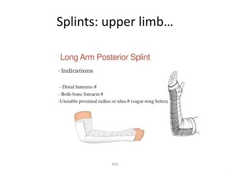 Principles Of Splints And Casts In Orthopaedics By Dr D P Swami Pptx