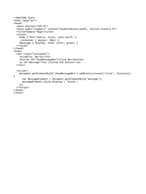Fixed Sample Code 1 Pdf