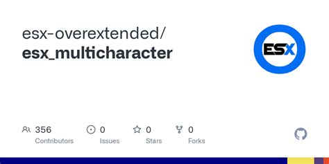 Github Esx Overextendedesxmulticharacter
