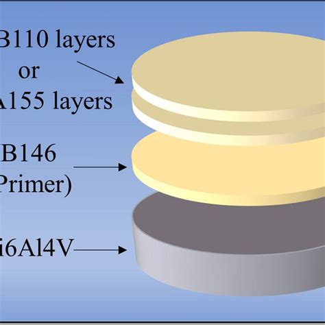 Brief Schematic Of The Multilayered Coating Structure Download Scientific Diagram