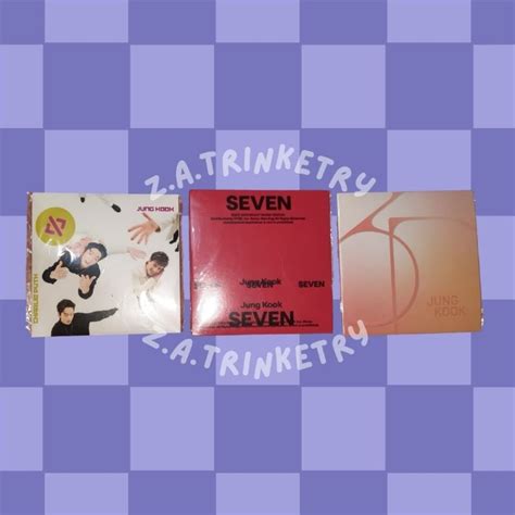 Jual Ready Preloved Baru Cd Jungkook Bts Seven Left And Right 3d
