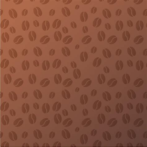 Premium Vector Coffee Beans And Coffee Bean Shaped Patterns