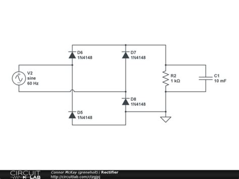 Rectifier Circuitlab