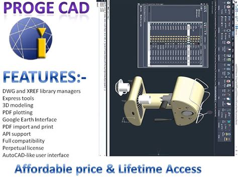 Progecad Progecad Is A Cost Effective 2d Drafting And 3d