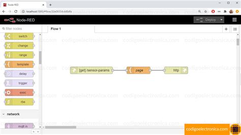 Using The Nodered Template Node Steves Nodered Guide Social