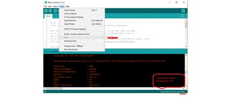 arduino ide com port gray out thingsconnected