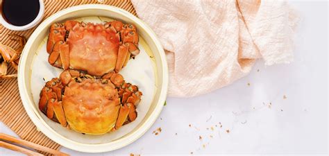 Gourmet Hairy Crab Crab Promotion Background Hairy Crab Crab Seafood