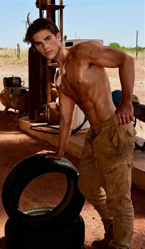 William Roepstorff Male Models Poses Shirtless Men Outdoor Men