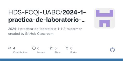 Github Hds Fcqi Uabc 2024 1 Practica De Laboratorio 1 1 2 Superman 2024 1 Practica De