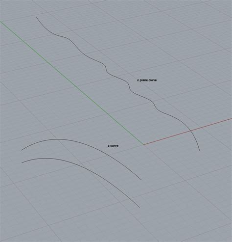 Mapping A Detailed C Plane Curve To A Z Plane Curve Rhino McNeel Forum