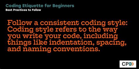code platoon on linkedin here s an essential coding etiquette tip for