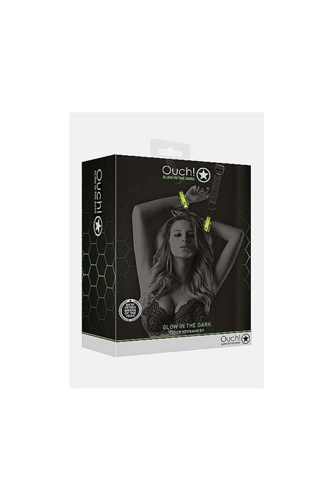 Ouch By Shots Toys Glow Door Restraint Kit Glow In The Dark Stag Shop