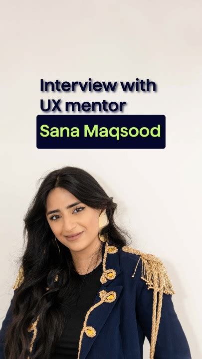 Video Springboard On Linkedin Sana Maqsood Ux Mentor
