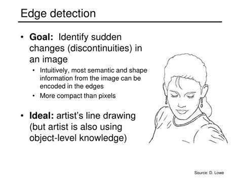 PPT Edge Detection PowerPoint Presentation Free Download ID
