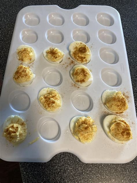My First Time Ever Making Deviled Eggs And I Kept Thinking Take The Deviled Eggs R
