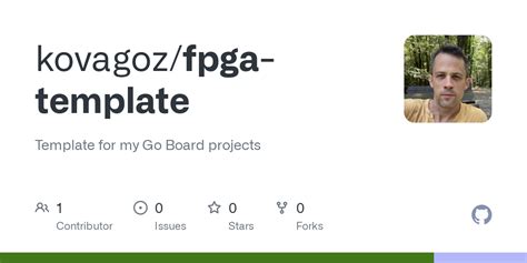 Github Kovagozfpga Template Template For My Go Board Projects