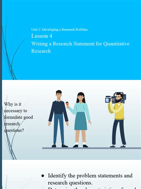 U2 L4research Statement For Quantitative Research Pdf Behavioural