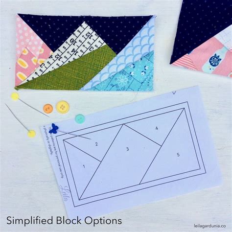 Mini Scrappy Mountain Ranges Pdf Quilt Pattern Etsy Canada Quilt