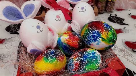 Сказочно красивый способ покраски яиц на Пасху. - YouTube