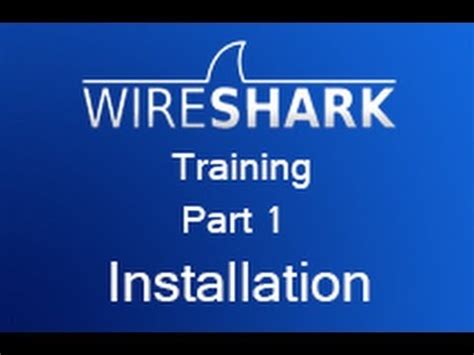 Wireshark Training Part Installation YouTube