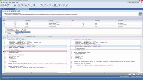 How To Use The Object Compare Feature In Toad For Db2