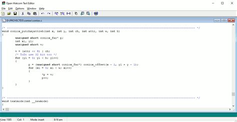Depurar Aplicaciones Dos Con Watcom C Y Openwatcom C Bitácora De