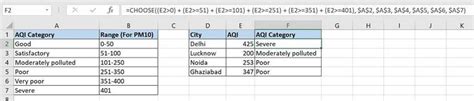 Choose Function In Excel Geeksforgeeks