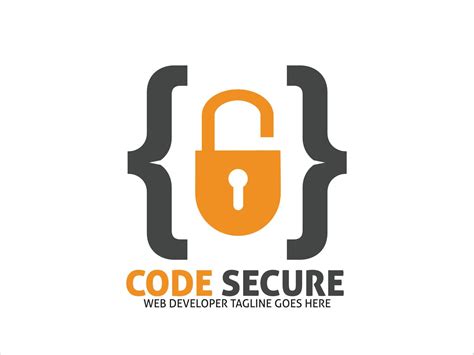 Code Secure Logo 11401206 Vector Art At Vecteezy