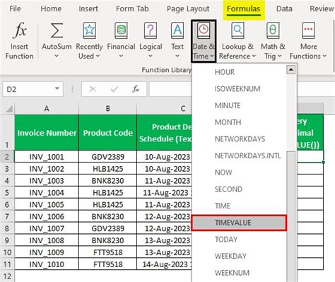 Timevalue Excel Formula Examples Convert Text To Timevalue