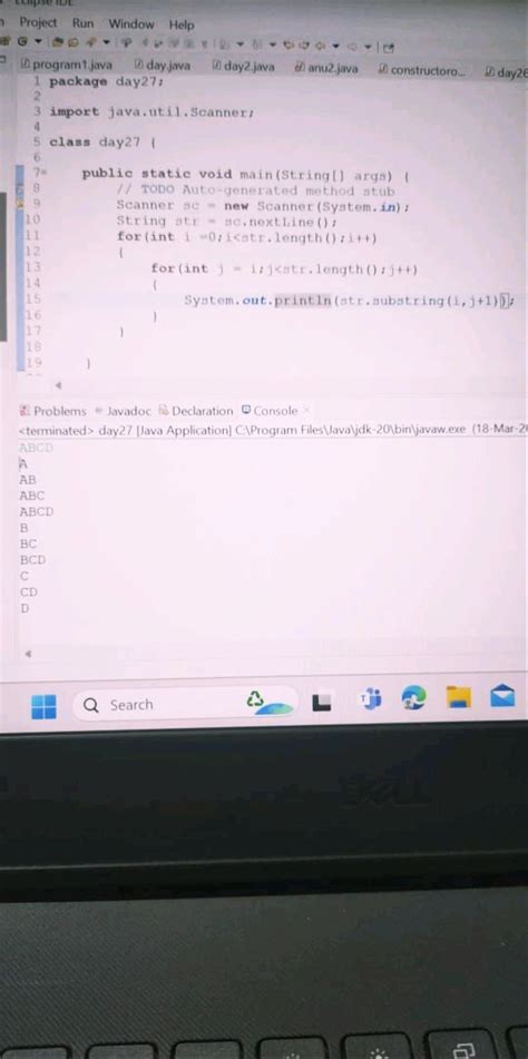 Sairamya Yadlapalli On Linkedin 30dayscodeattapacademy Java Tapacdemy