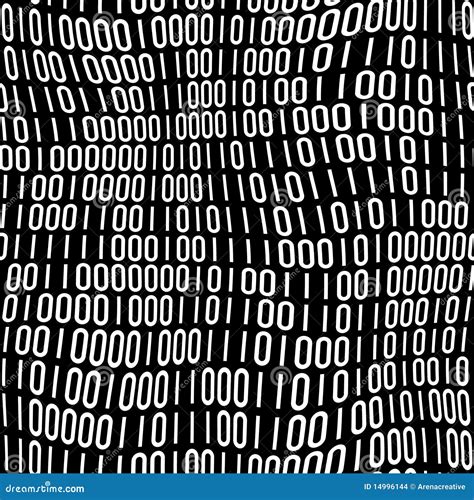 Binary Code Pattern Stock Illustration Illustration Of Number 14996144