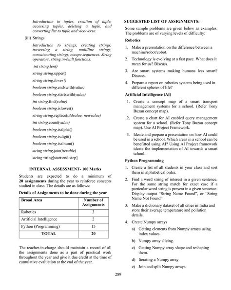 Icse Robotics And Ai Syllabus Indcareer Docs