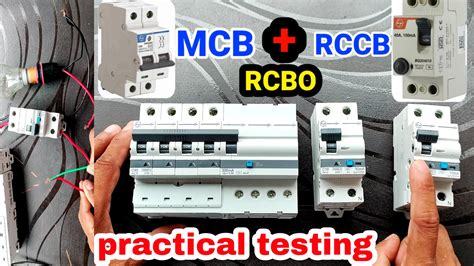 RCCB VS RCBO Electric Work Centre