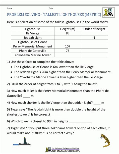 Free Real Life Math Worksheets Elementary Printable Worksheets Hq